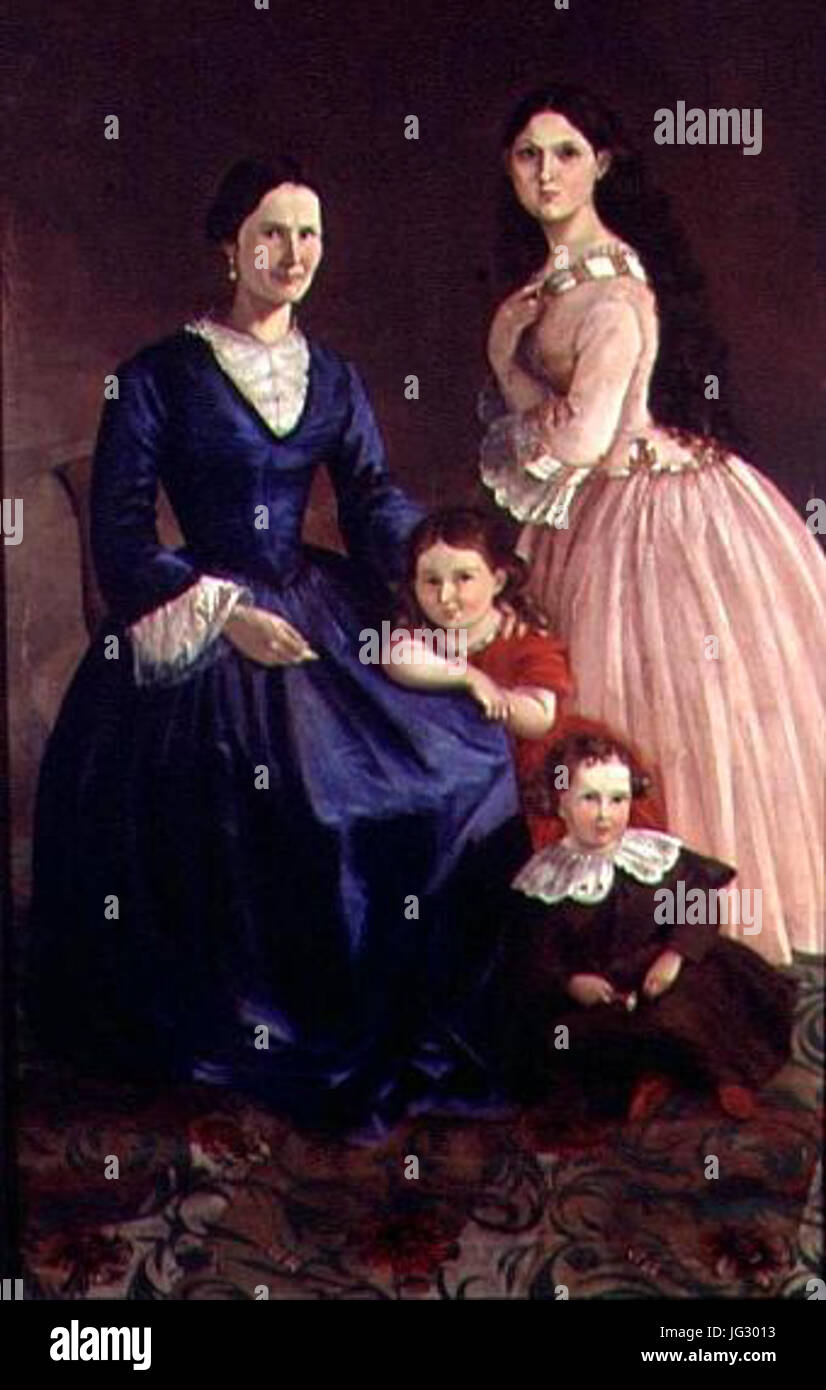 López Dúran family Stock Photo - Alamy