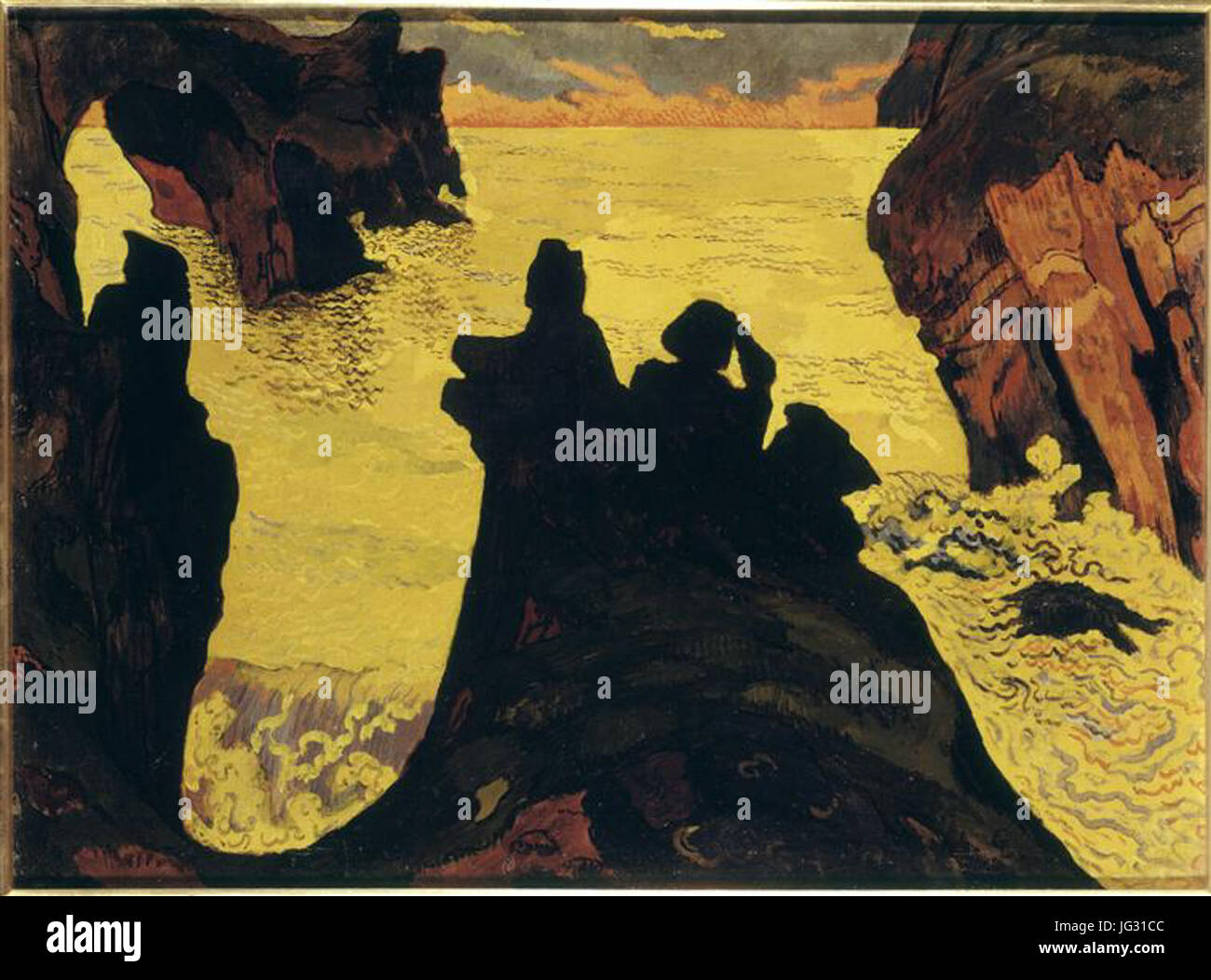 La mer jaune 28Georges Lacombe29 Stock Photo - Alamy