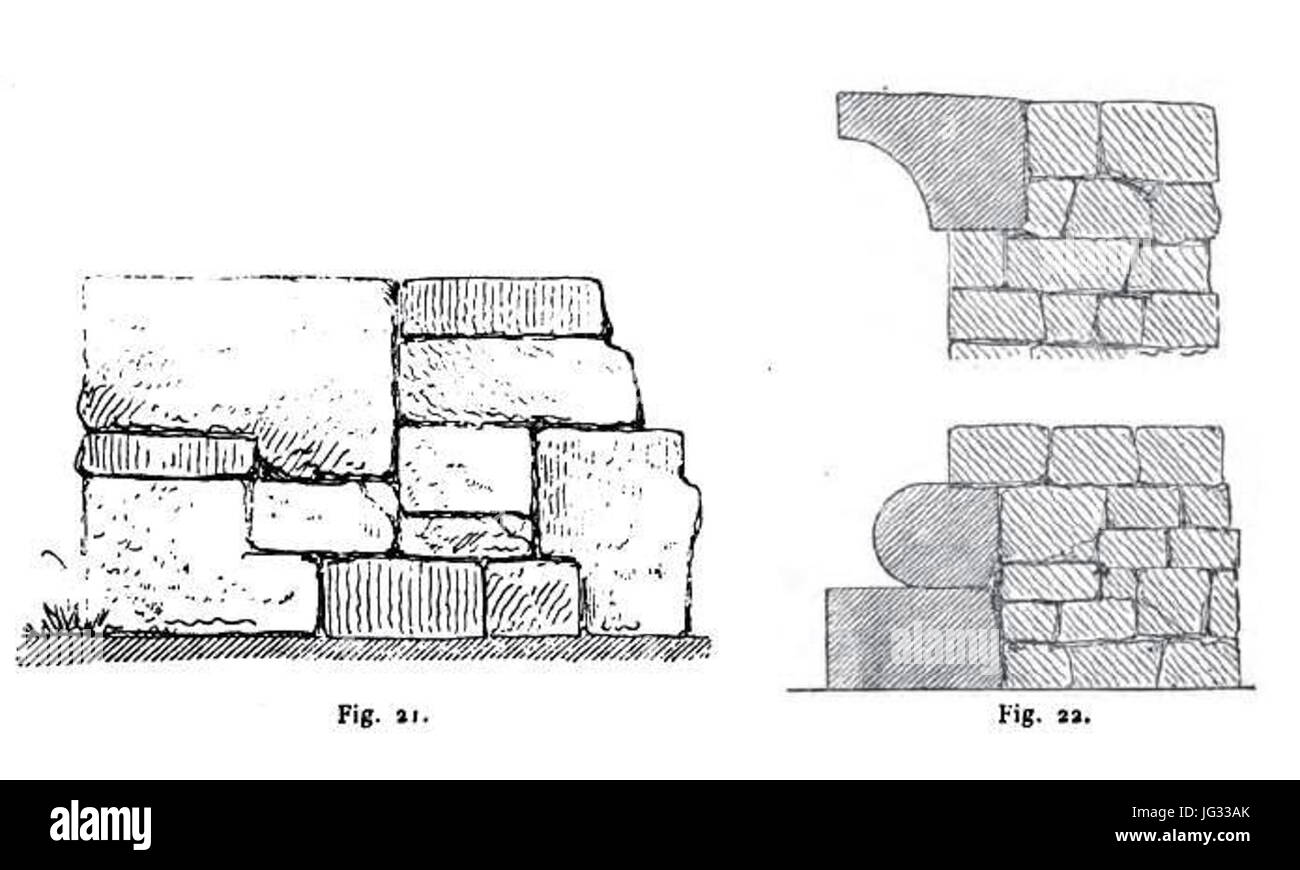 Stone blocks masonry Cut Out Stock Images & Pictures - Alamy