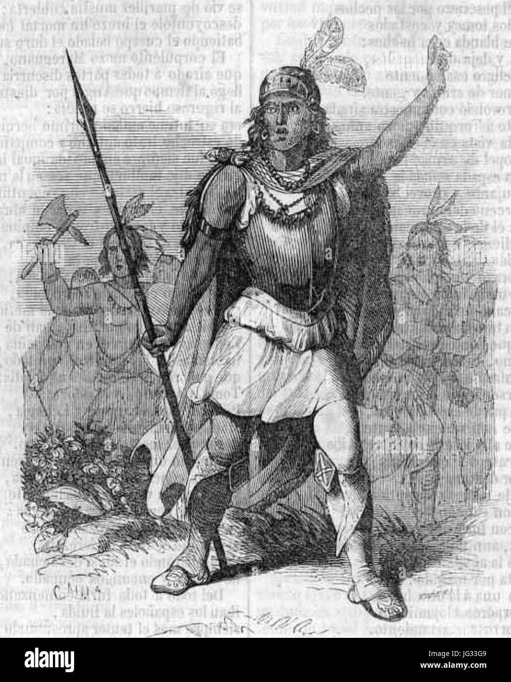 Lautaro mapuche hi-res stock photography and images - Alamy