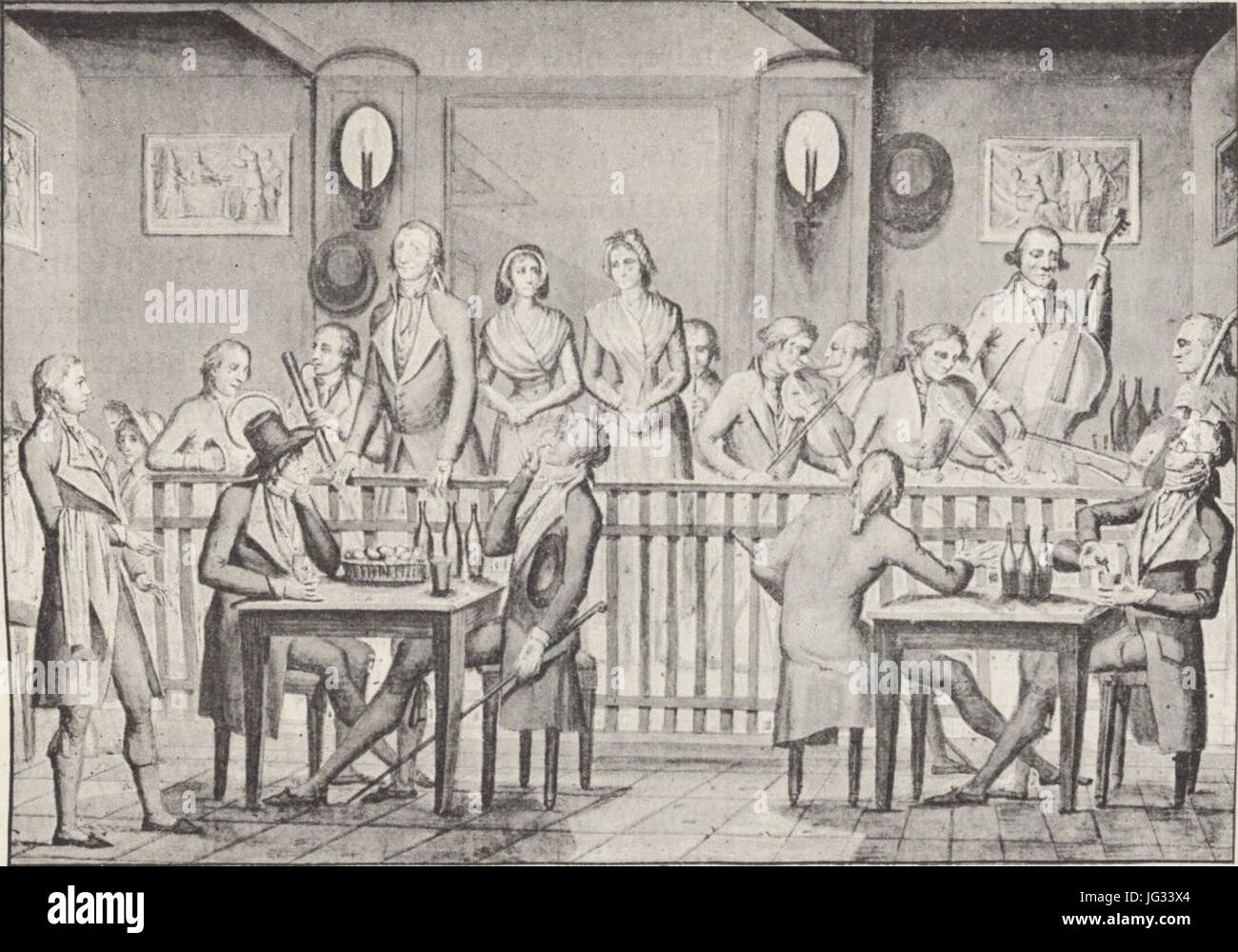 Map of paris 1800 hi-res stock photography and images - Alamy