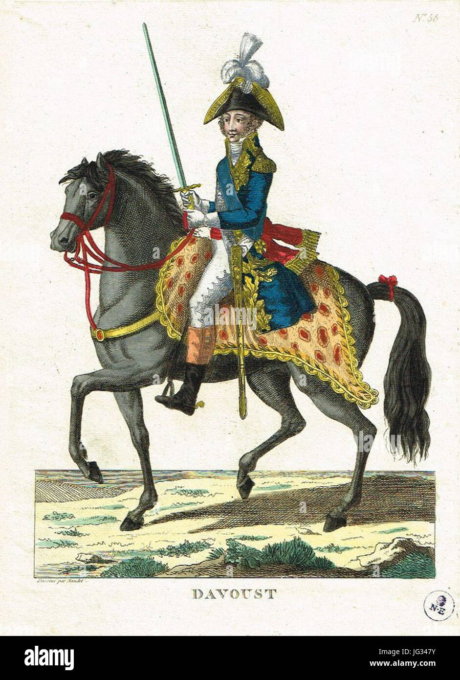 Le général Davout Stock Photo - Alamy