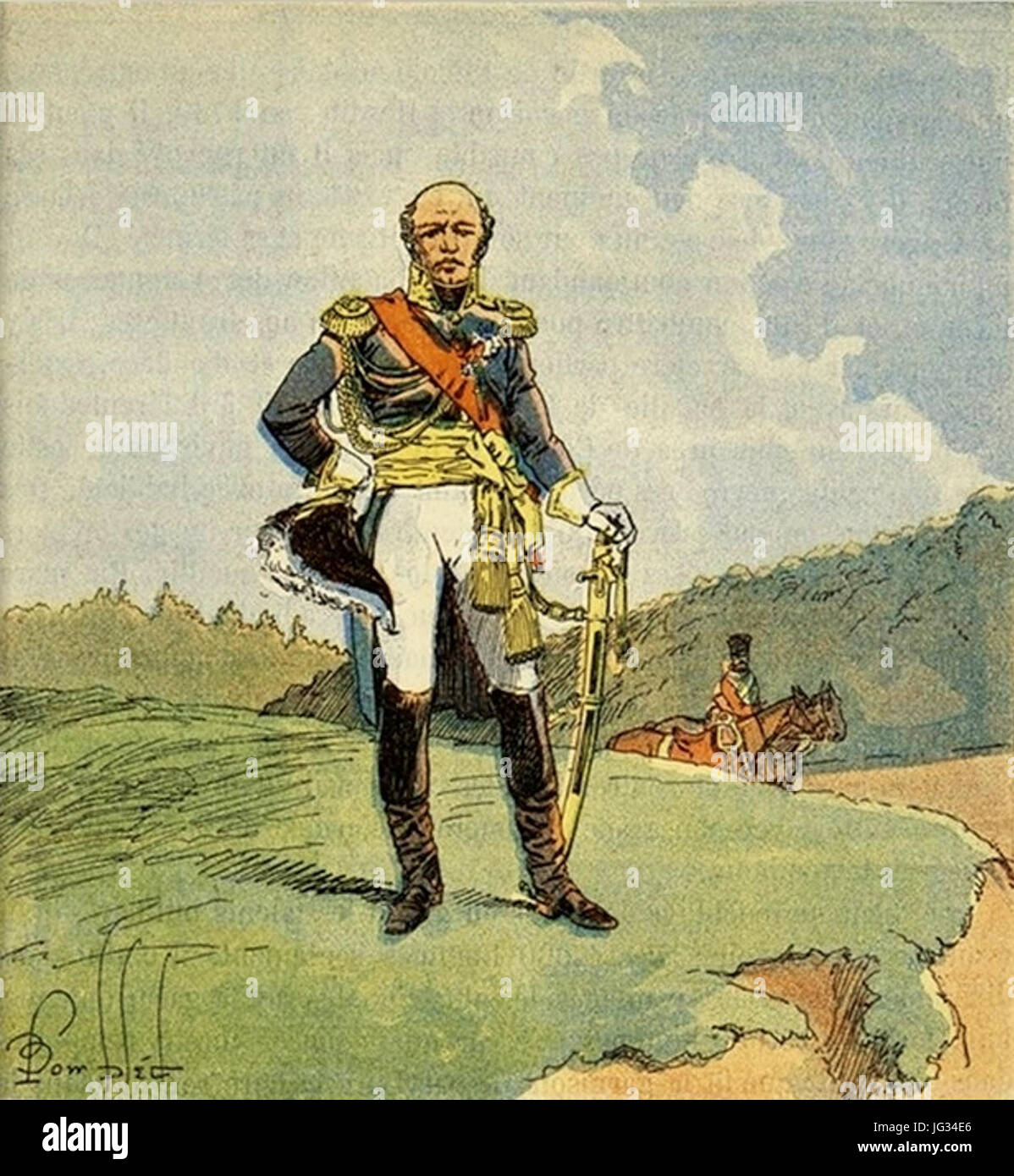 Le maréchal Davout Stock Photo - Alamy