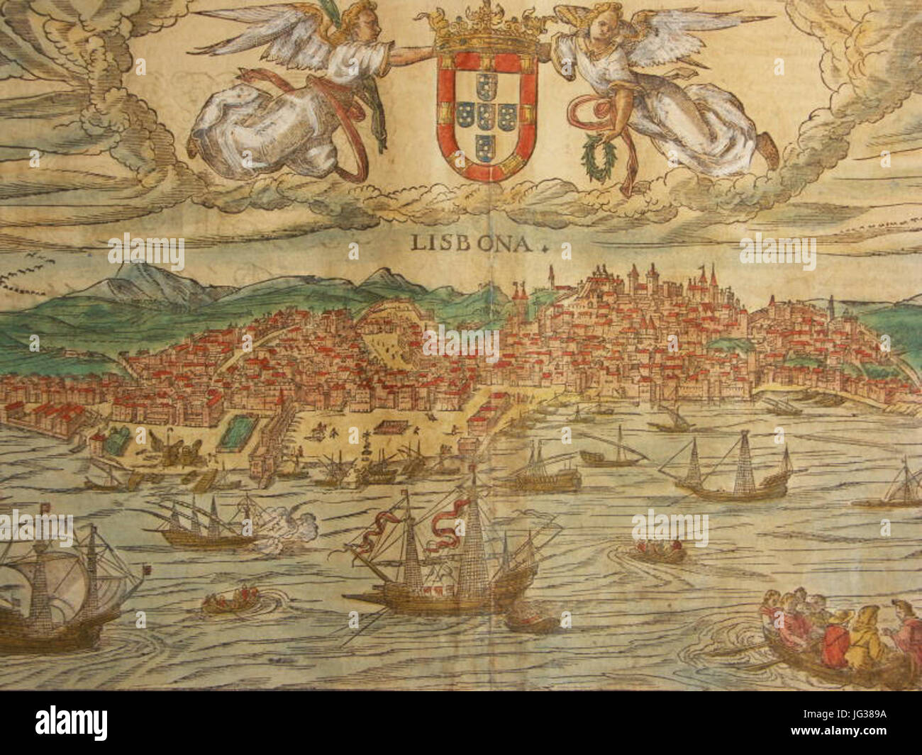 Lisbon line drawing hi-res stock photography and images - Alamy