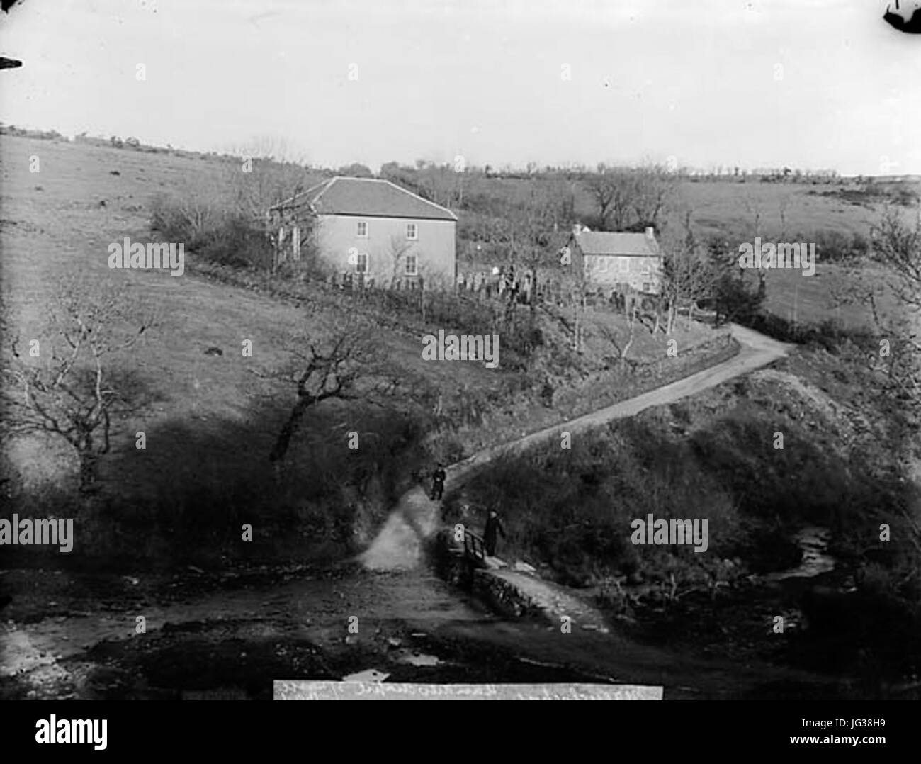 Map of llandeilo Black and White Stock Photos & Images - Alamy