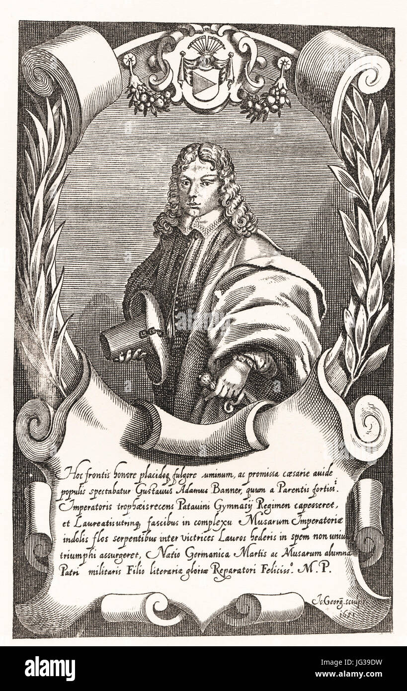 Gustaf Adam Banér SP117 Stock Photo - Alamy