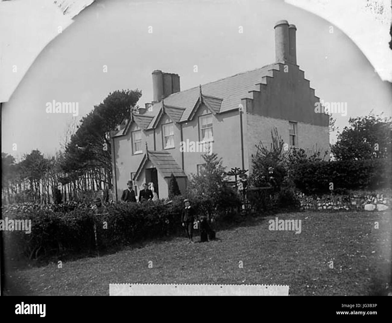 H J Williams 28Plenydd29 and family Hafod-lon Y Ffor NLW336 25 Stock ...