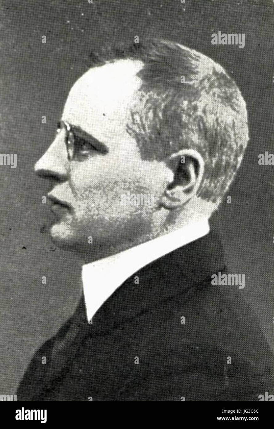 Hans Backer Fürst (Norske ingeniører og arkitekter Stock Photo - Alamy