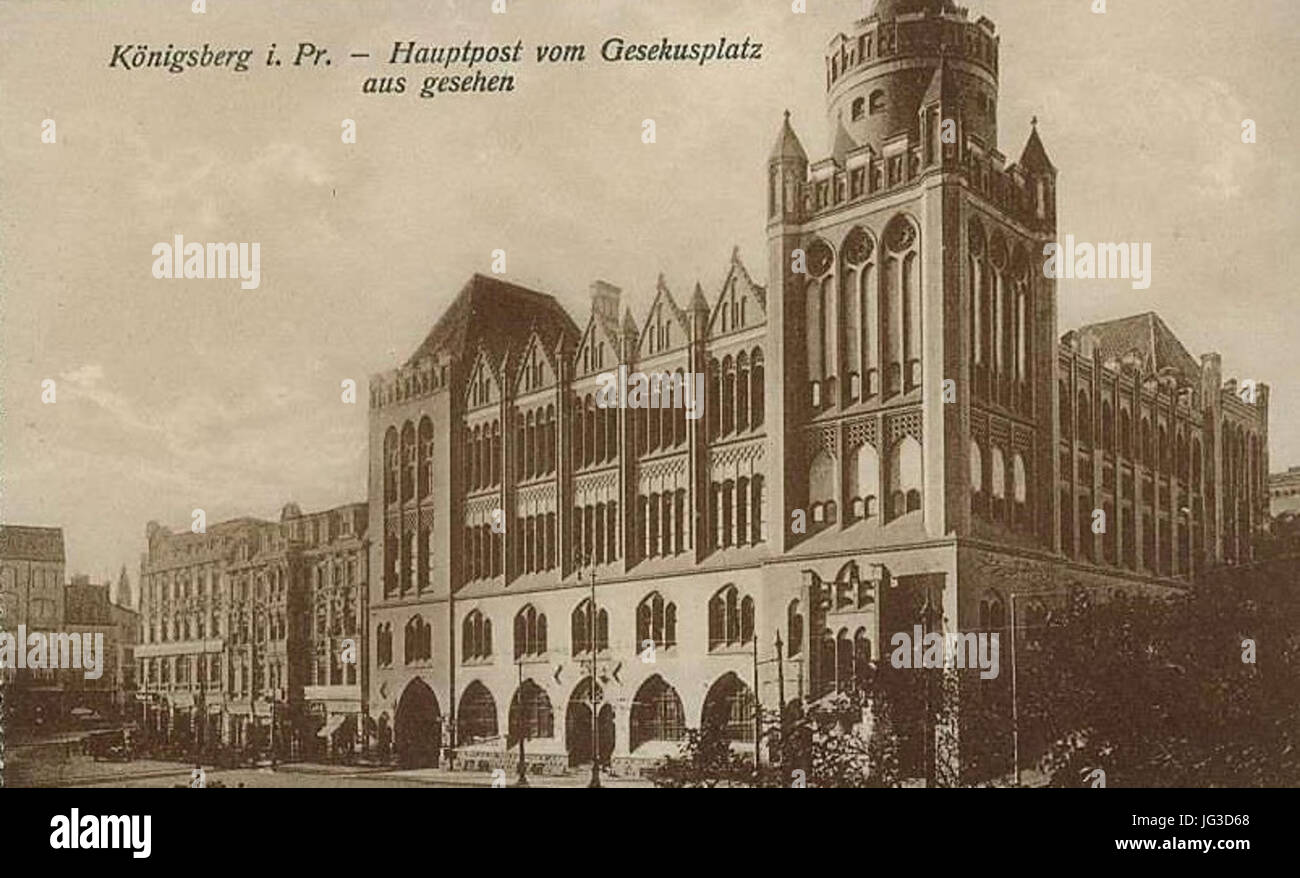 Konigsberg map hi-res stock photography and images - Alamy