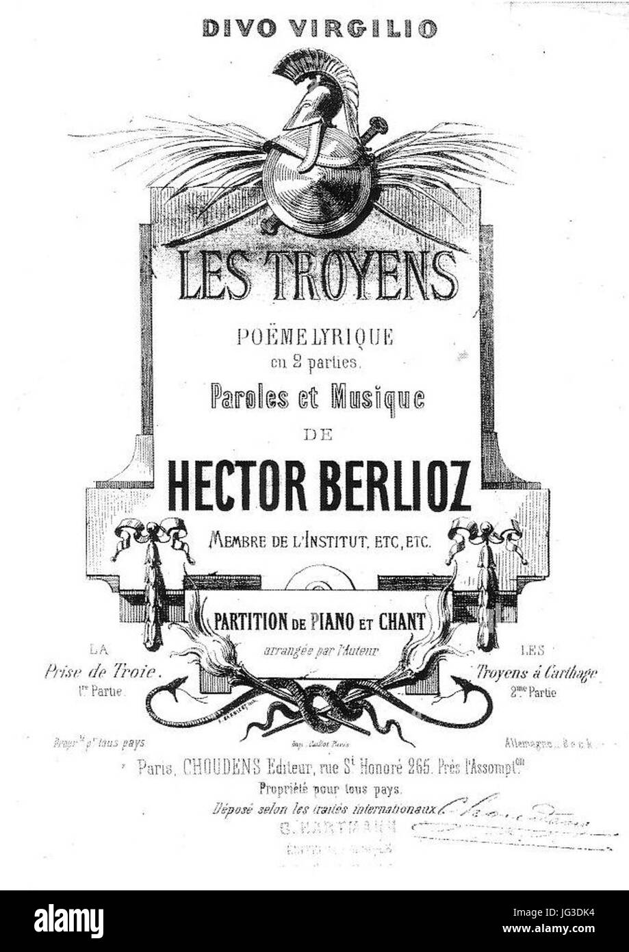 Troyens berlioz hi-res stock photography and images - Alamy