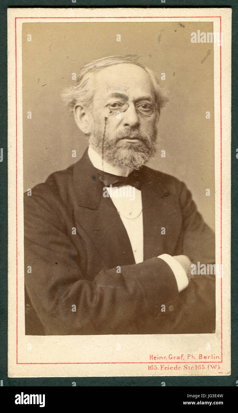 Heinrich Graf Friedrichstraße 165 Berlin CDV Julius Schweitzer um 1870 ...