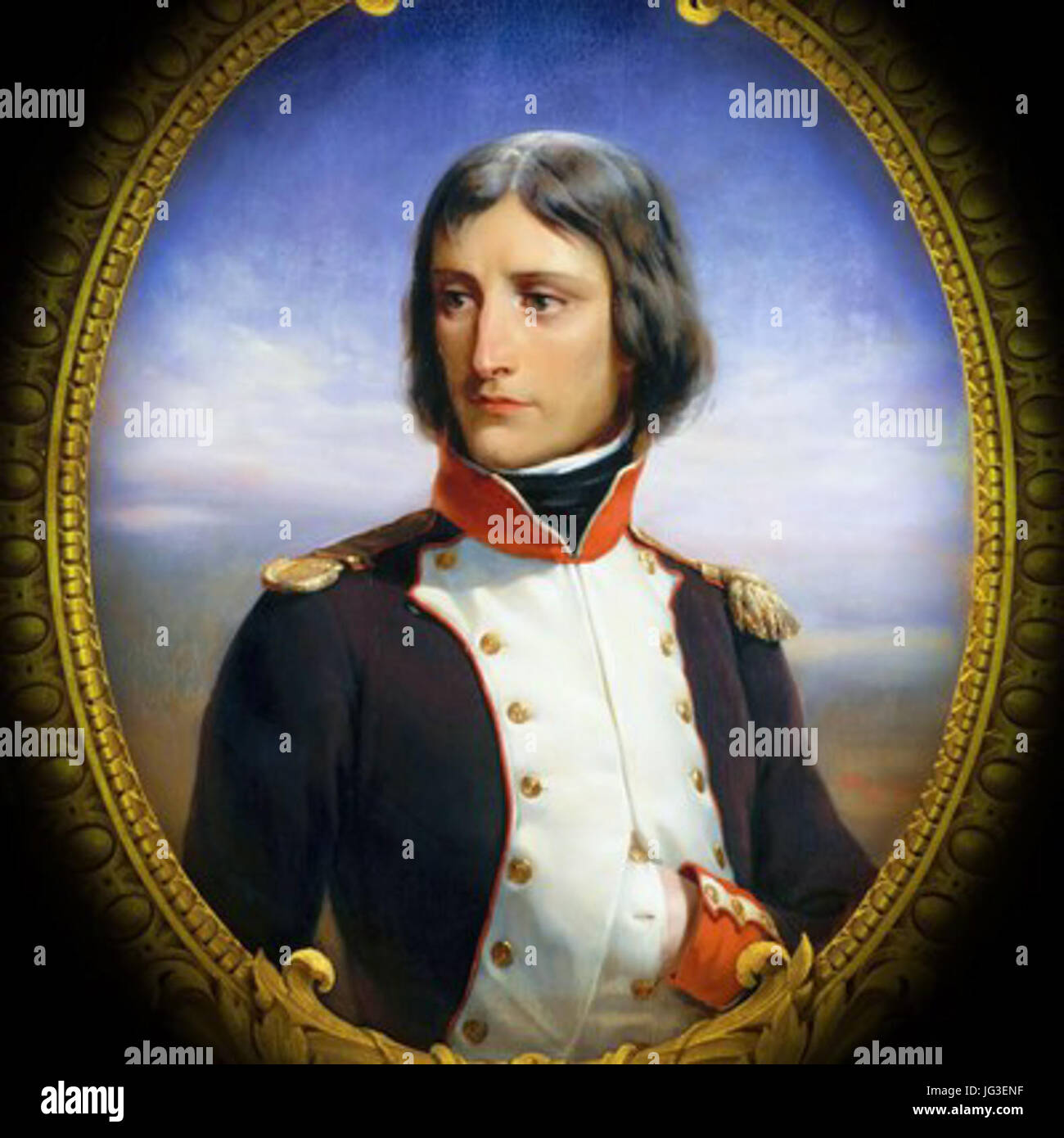 Henri Félix Emmanuel Philippoteaux Napoleon Stock Photo - Alamy