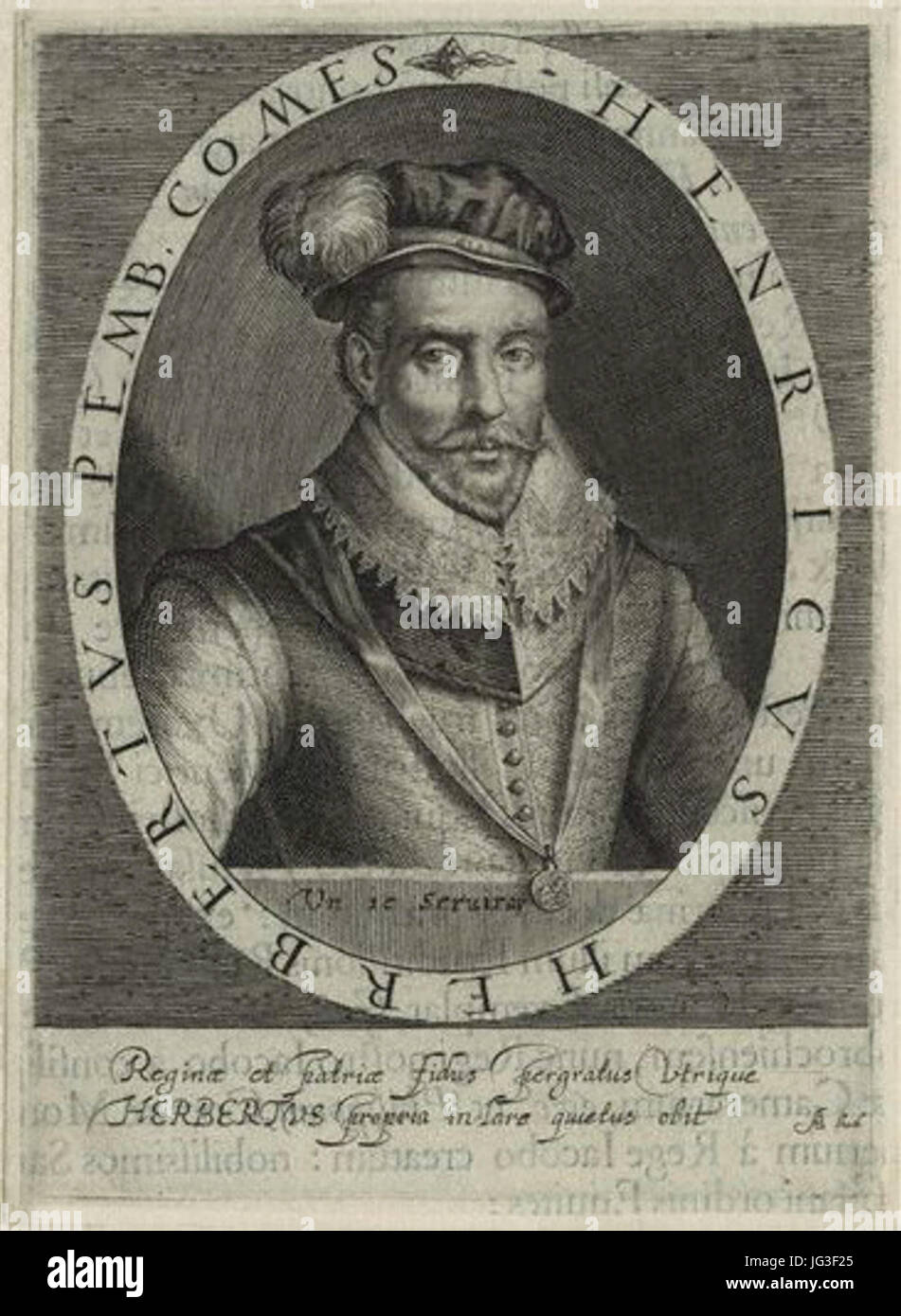 Henry Herbert 2nd Earl of Pembroke Stock Photo - Alamy