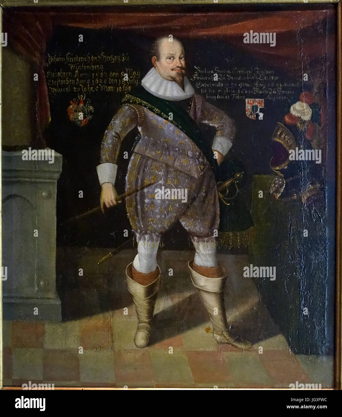 Map of germany 1600 hi-res stock photography and images - Alamy