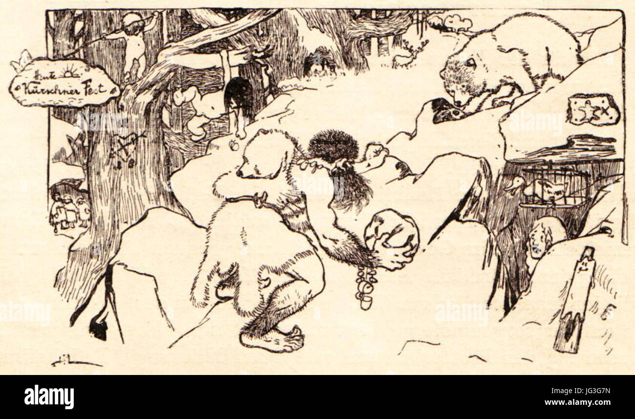 An event celebrating the Furrier's Festival (Krschnerfest), a ...