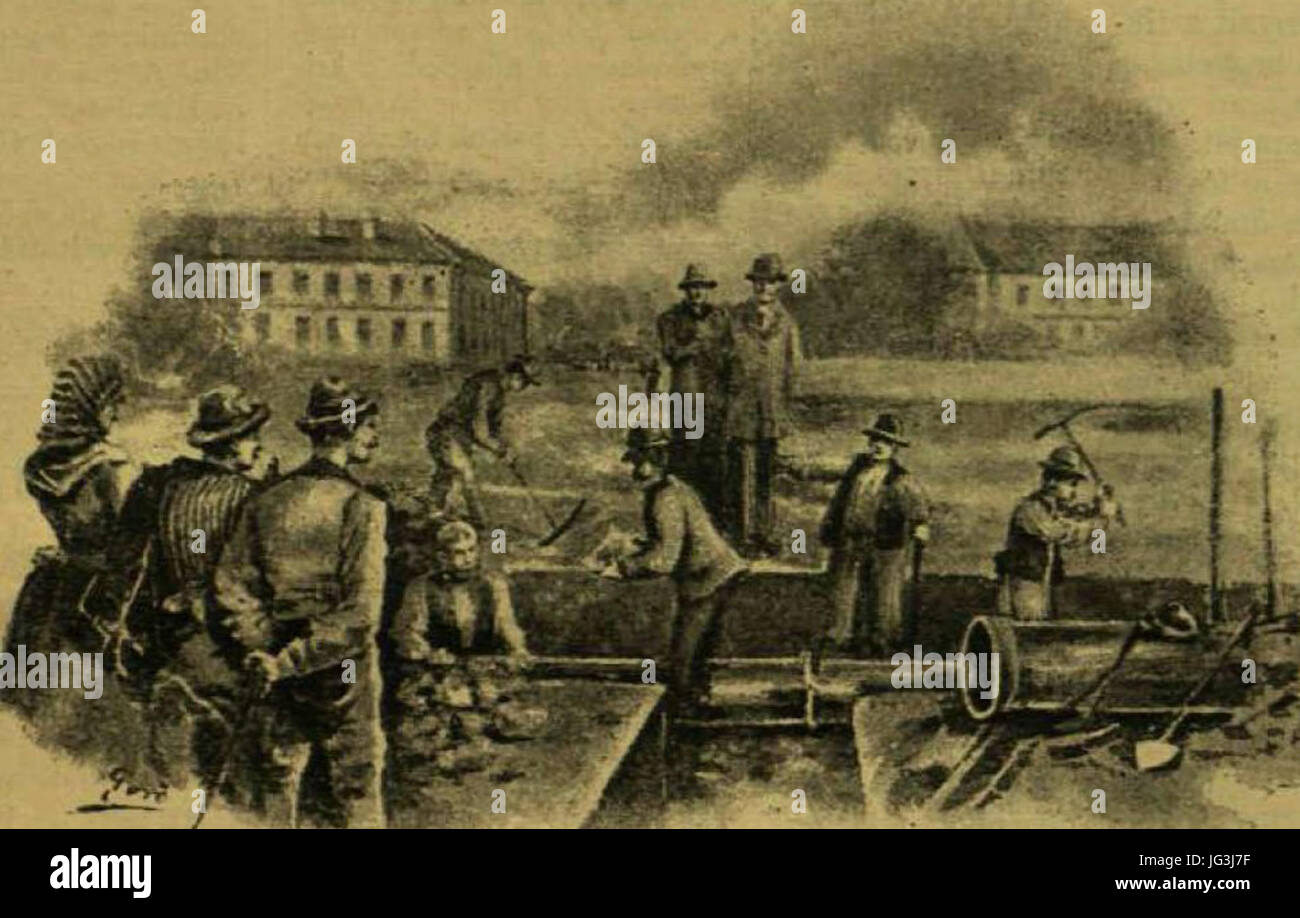 GoróLajos-Vízvezetéki csövek lerakơA1sa Stock Photo - Alamy