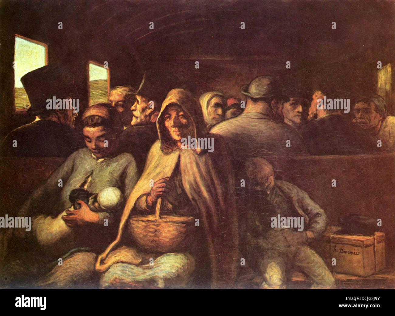 Honoré Daumier 034 Stock Photo - Alamy