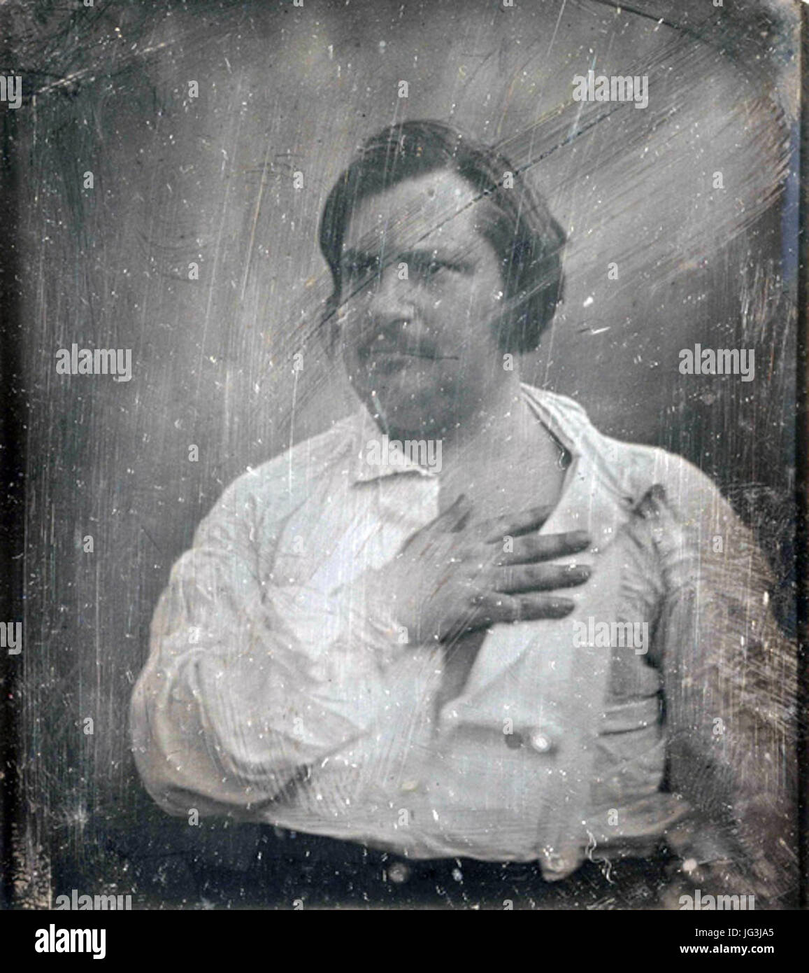 Honore de balzac portrait hi-res stock photography and images - Alamy
