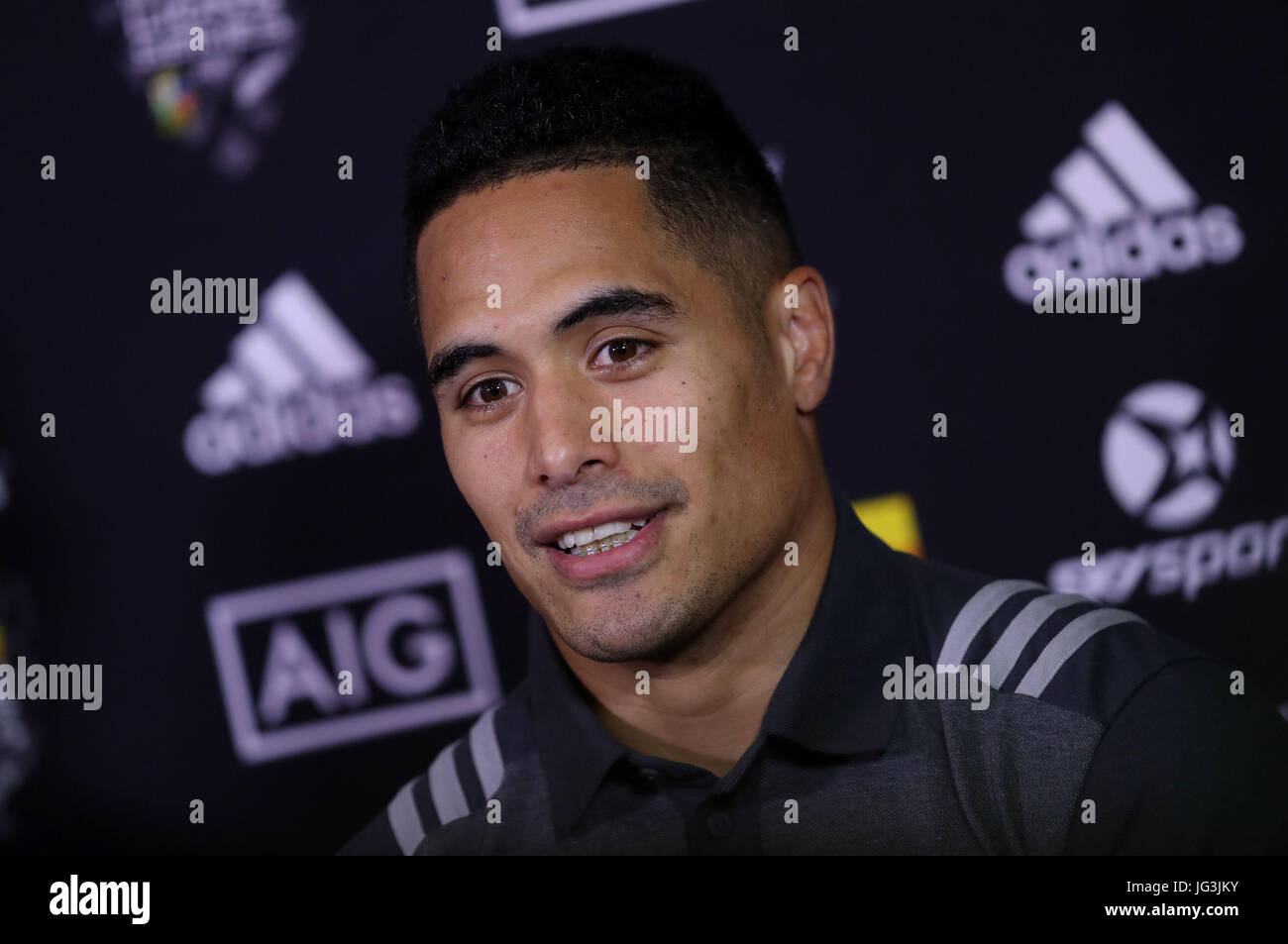 New Zealand's Aaron Smith during a press conference at the Heritage ...