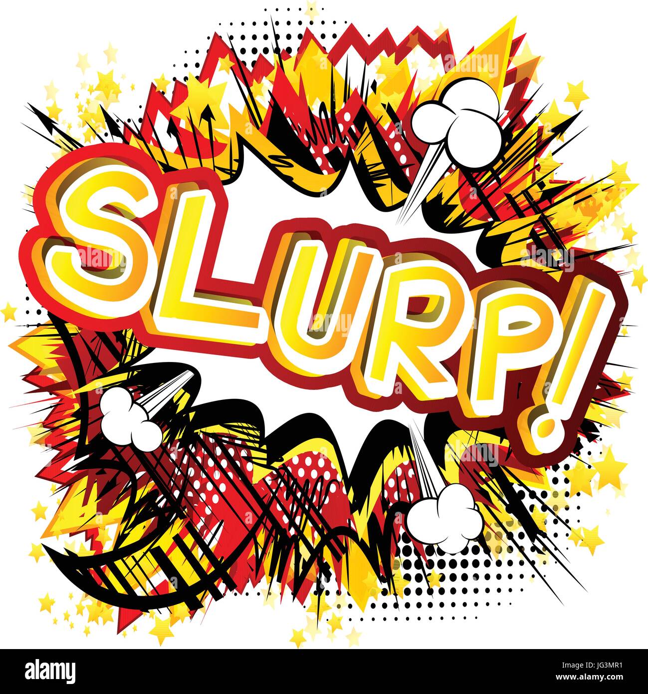 Slurp vector vectors hi-res stock photography and images - Alamy