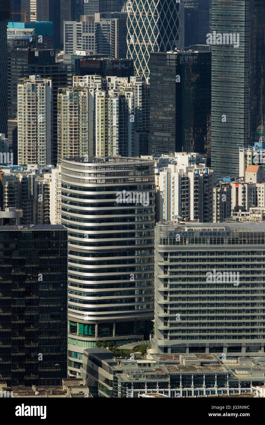 Shenzhen china city aerial view hi-res stock photography and images - Alamy