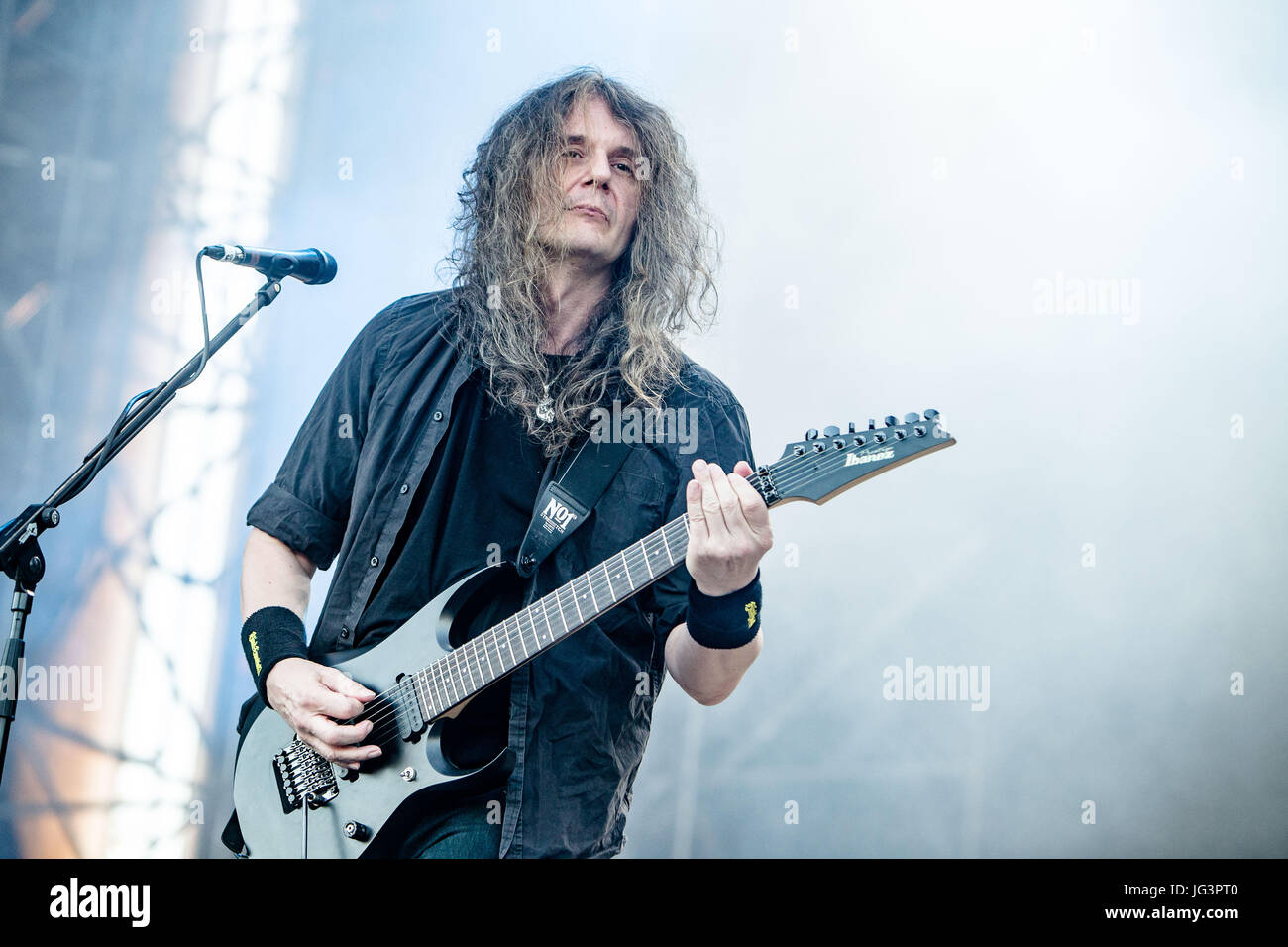 Milano, Italy. 02nd July, 2017. Heavy metal band Blind Guardian ...