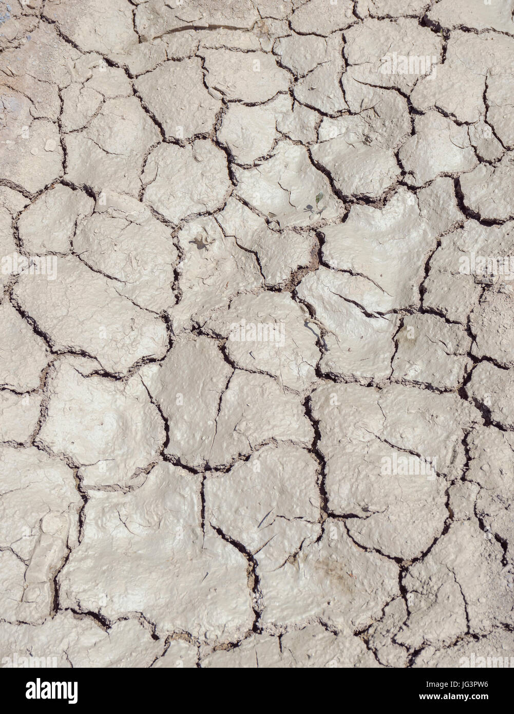 full frame dry fissured soil structure seen from above Stock Photo - Alamy
