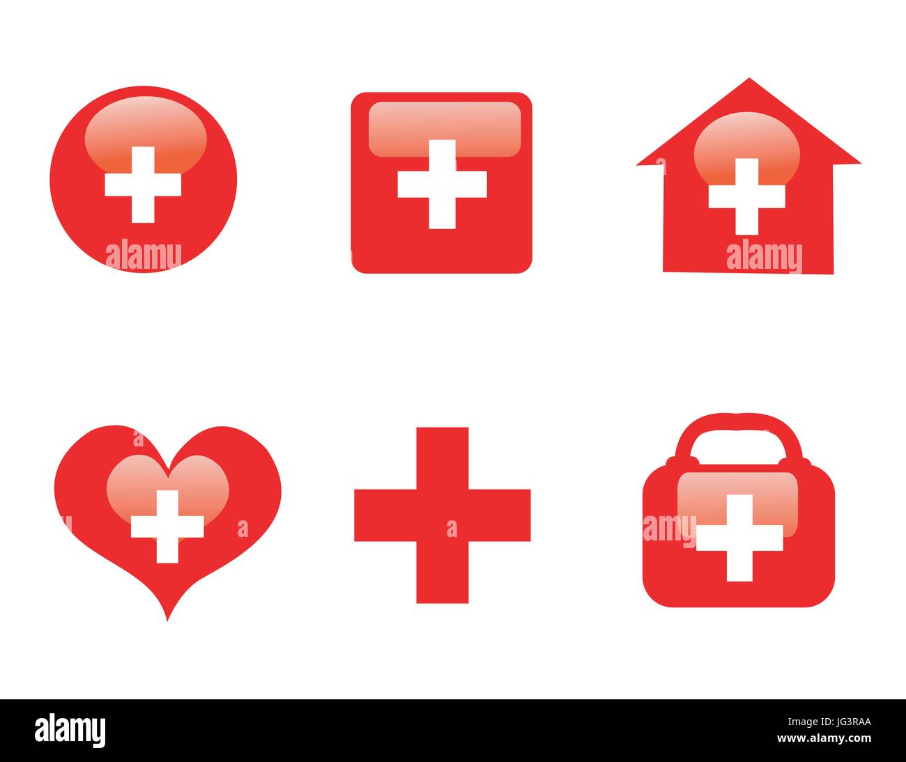 collection of medical themed icons Stock Vector Image & Art - Alamy