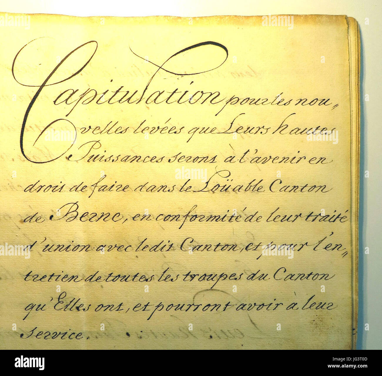 Militärkapitulation, military Capitulation Stock Photo - Alamy