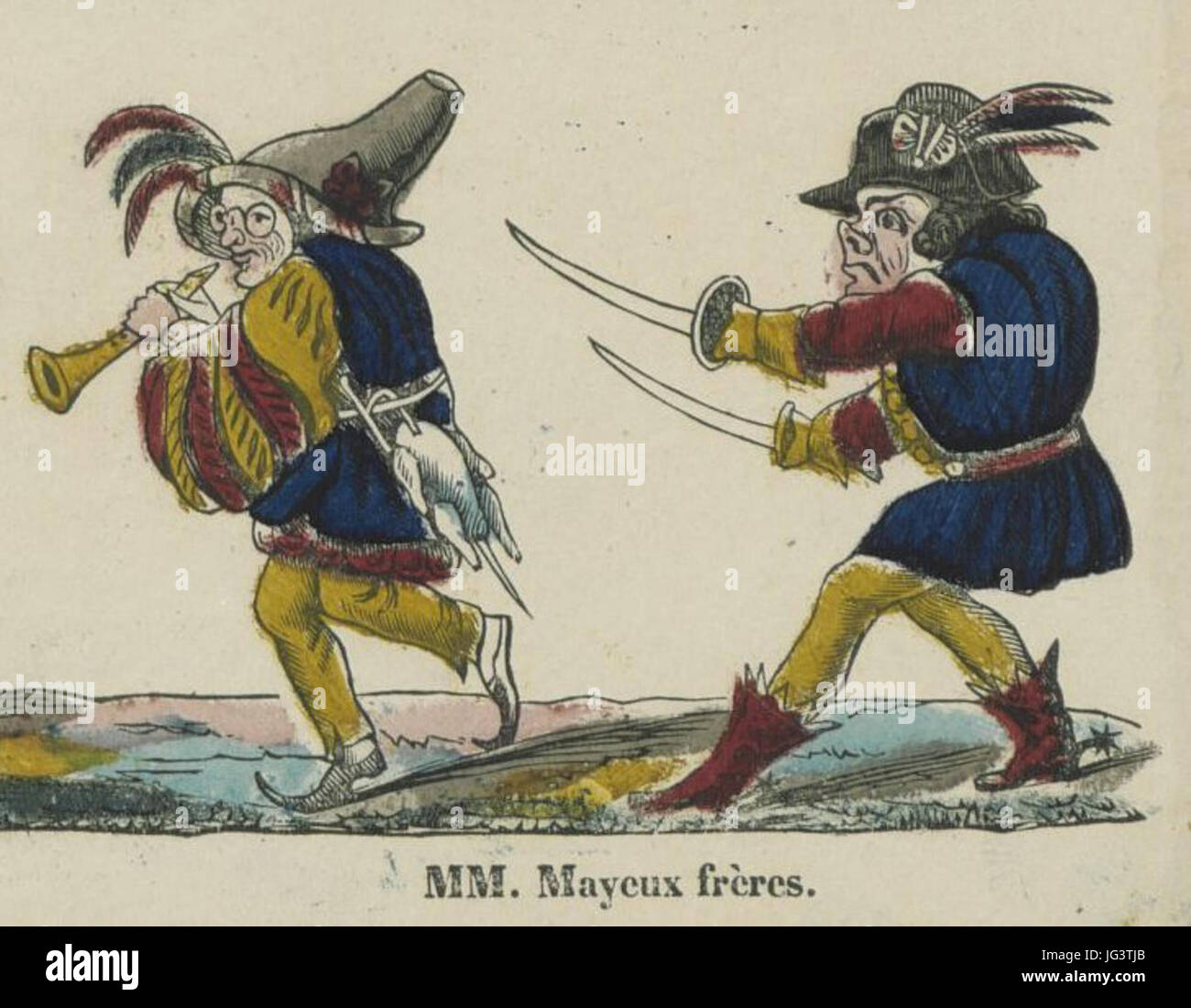 MM. Mayeux frères Stock Photo - Alamy