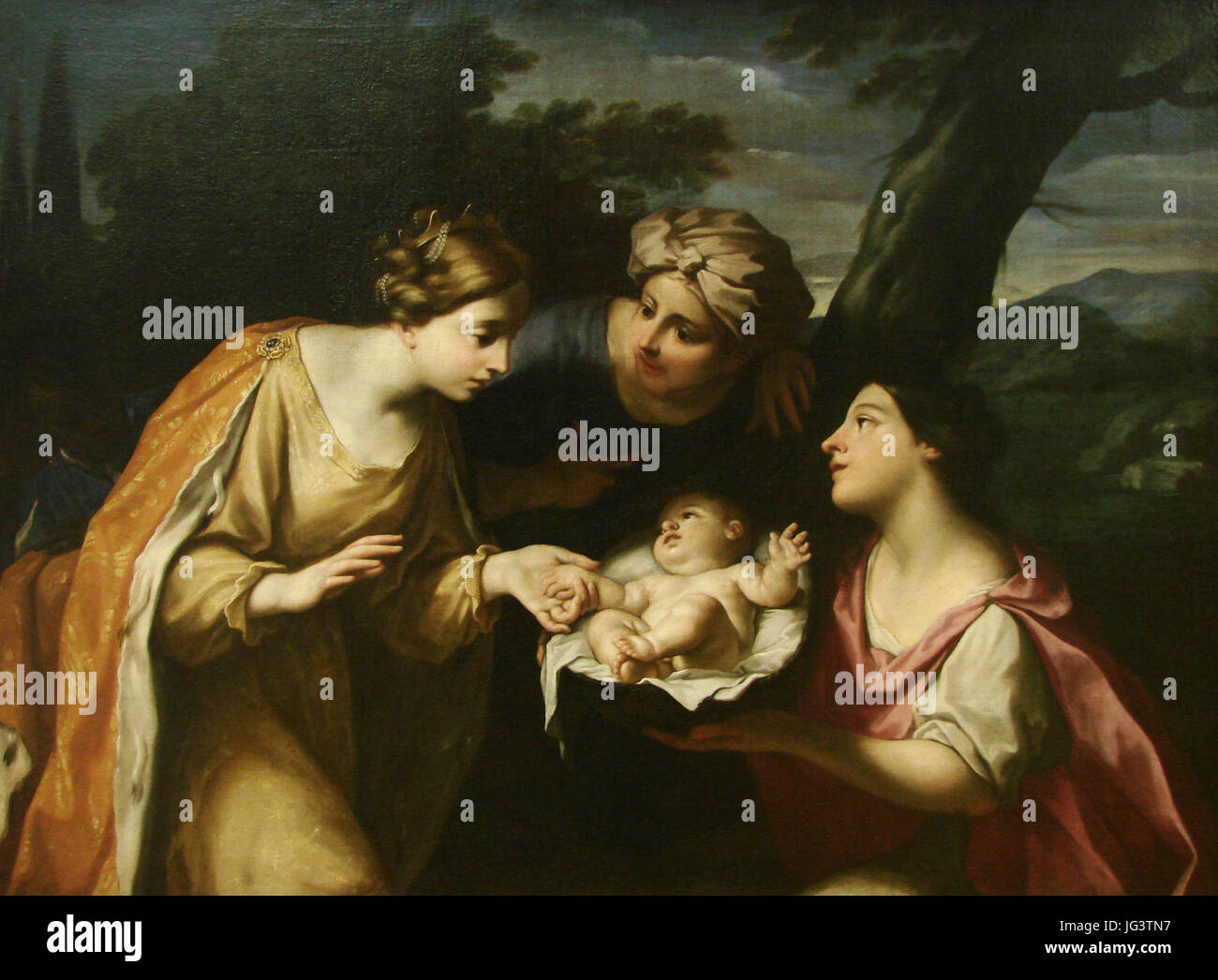 Moïse sauvé des eaux hi-res stock photography and images - Alamy