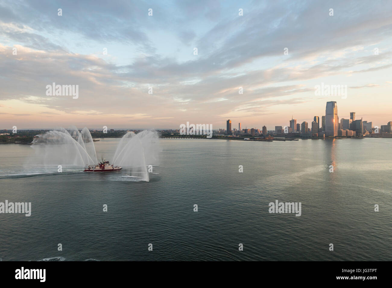 USA, New York, on 2017/07/01 : arrival of the The Bridge 2017, a ...