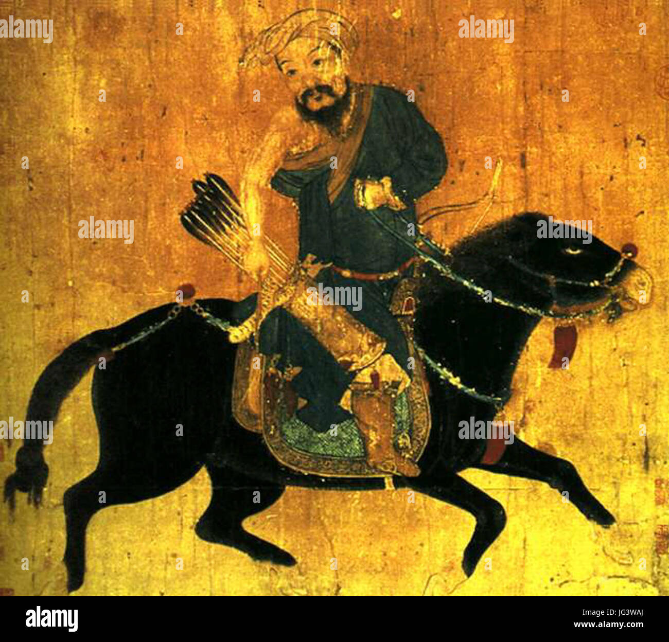 Mongol empire horses hi-res stock photography and images - Alamy