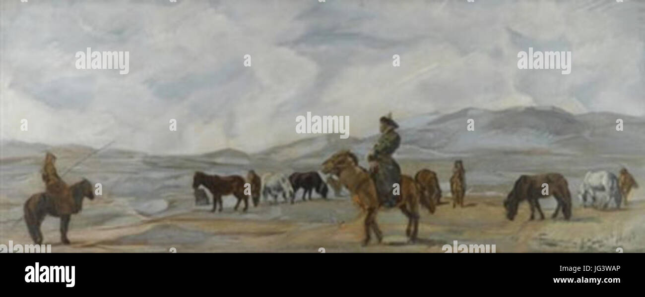 Mongol depiction hi-res stock photography and images - Alamy