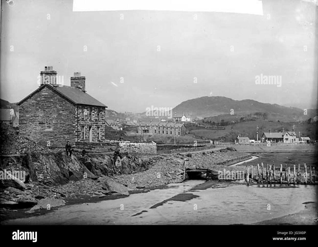Morfa Penrhyndeudraeth NLW3363904 Stock Photo - Alamy