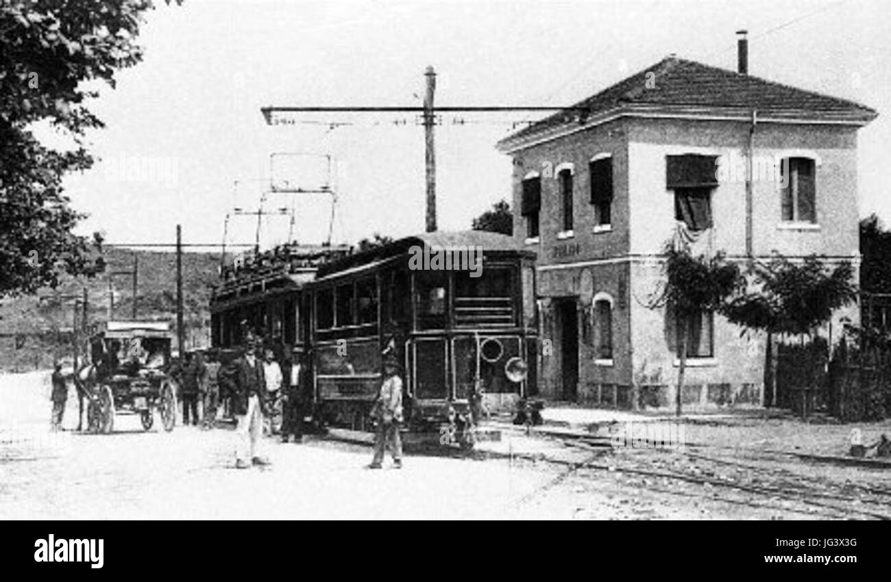 Morlupo - Tram Stock Photo - Alamy