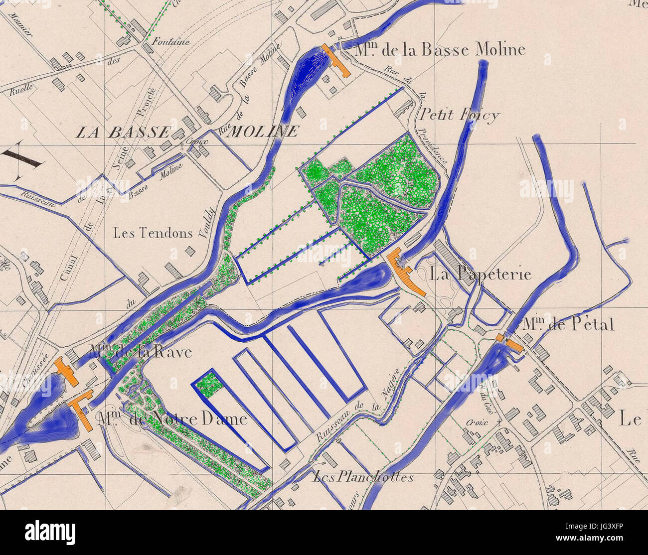 Moline map hi-res stock photography and images - Alamy