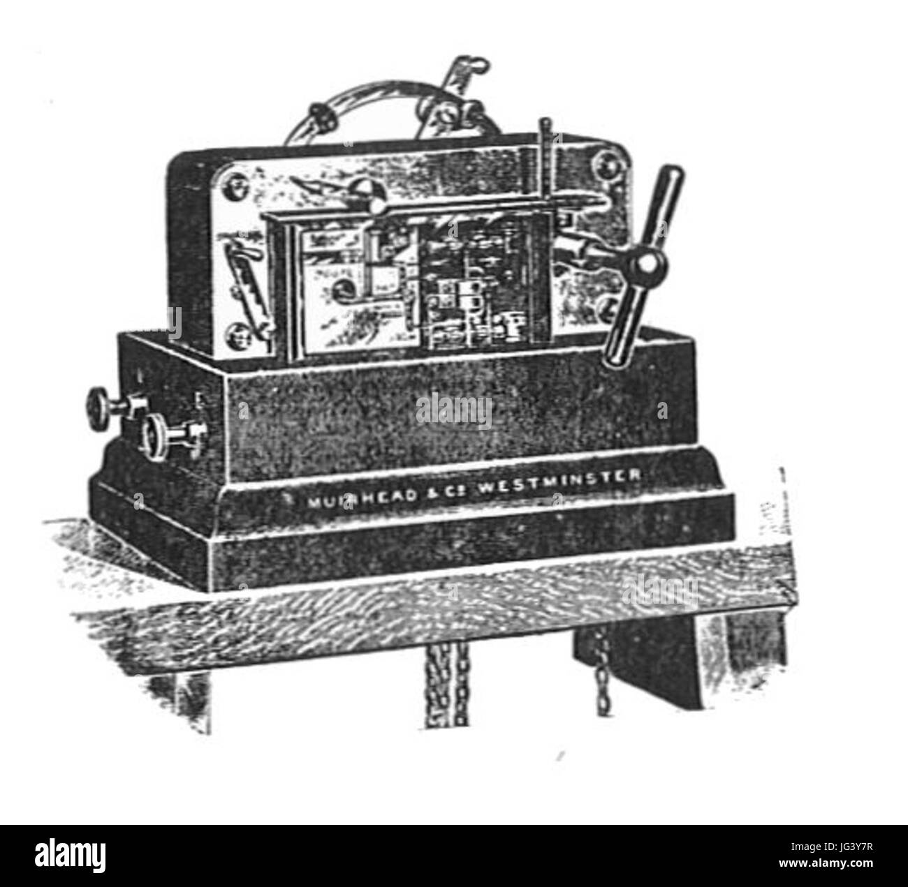 Muirhead automatic telegraph receiver 28Rankin Kennedy Electrical ...