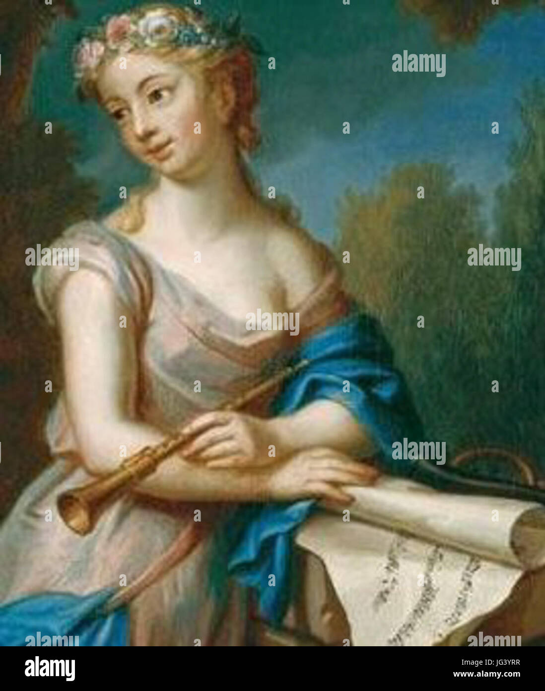 Allegorical muse hi-res stock photography and images - Alamy