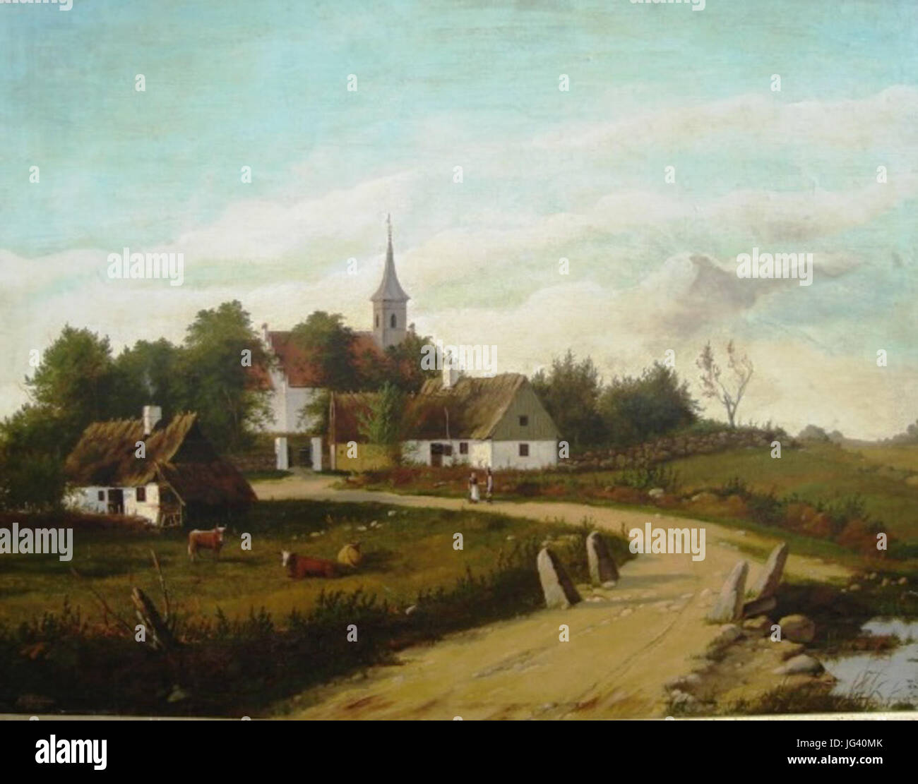 Nødebo 28Carl Theodor Melchior 29 Stock Photo - Alamy