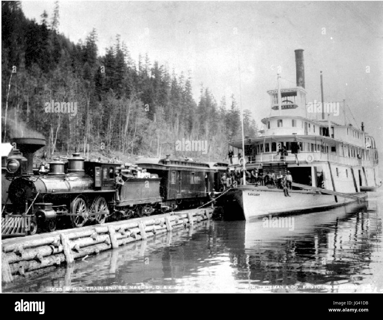 Map of nakusp hi-res stock photography and images - Alamy