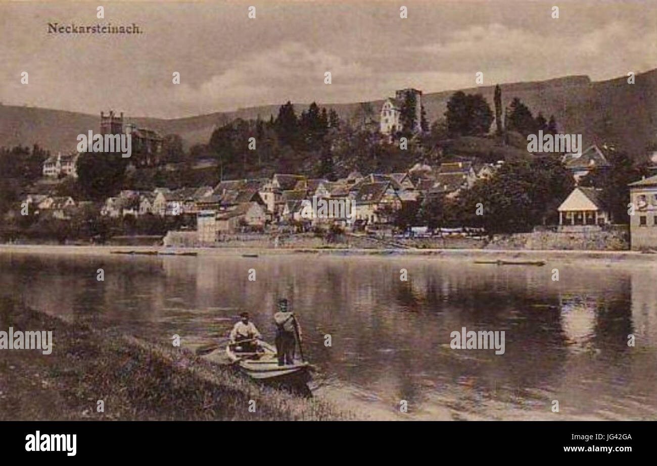 Neckarsteinach town in germany hi-res stock photography and images - Alamy