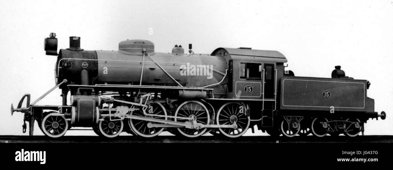 NHJ A1 - NSB Type 46a 15 Baldwin 1919 Stock Photo - Alamy