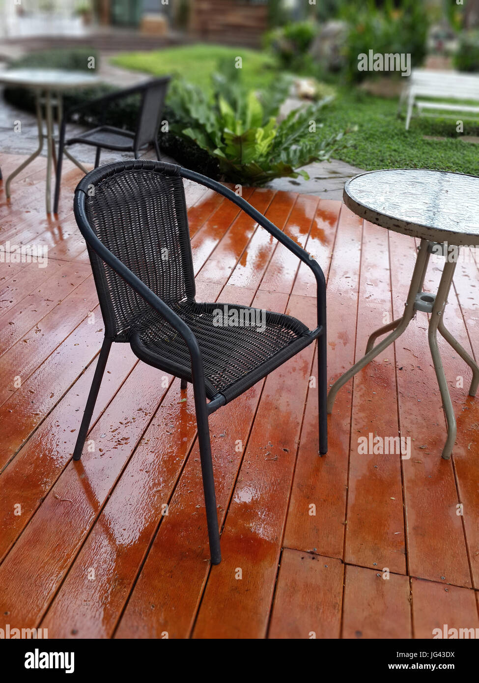 Table on the terrace hi-res stock photography and images - Alamy