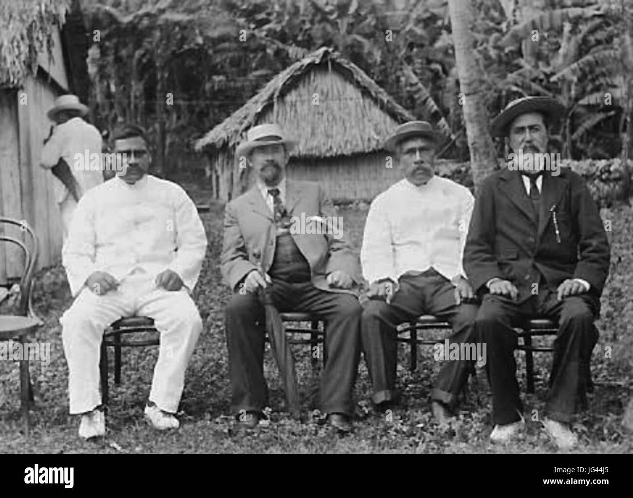 Nohoroa Ariki Hon. C.H. Mills King John Pa Ariki Stock Photo - Alamy