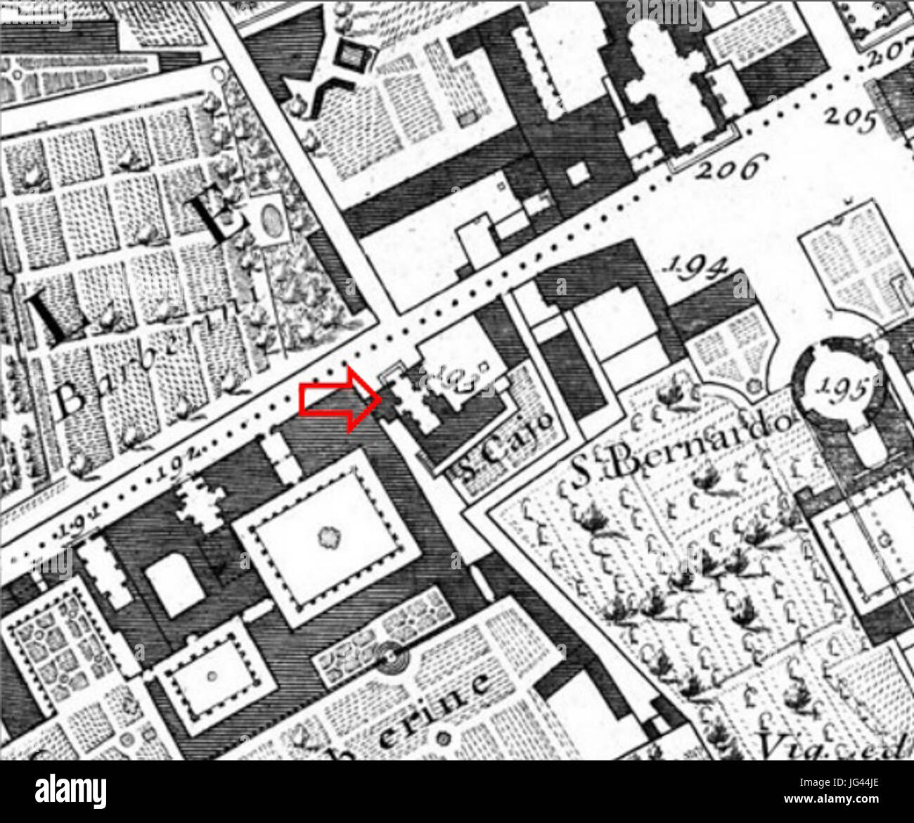 The nolli map hi-res stock photography and images - Alamy