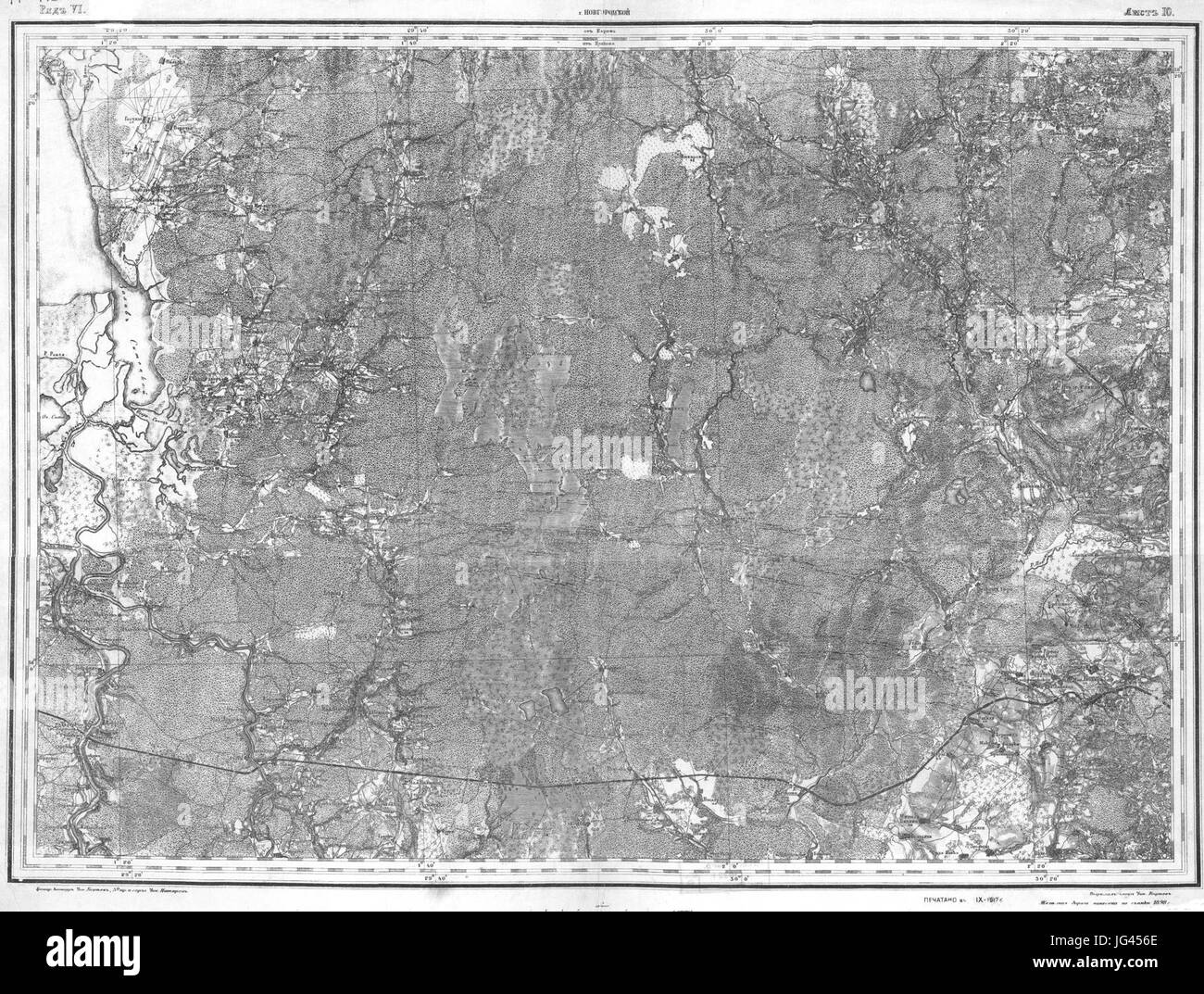 Novgorod map Black and White Stock Photos & Images - Alamy