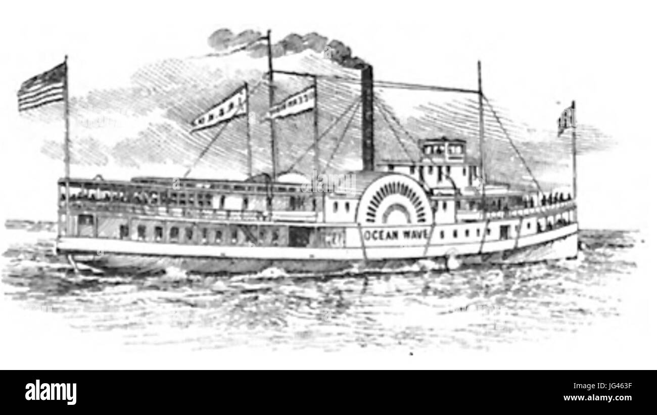 Ocean steamers Black and White Stock Photos & Images - Alamy