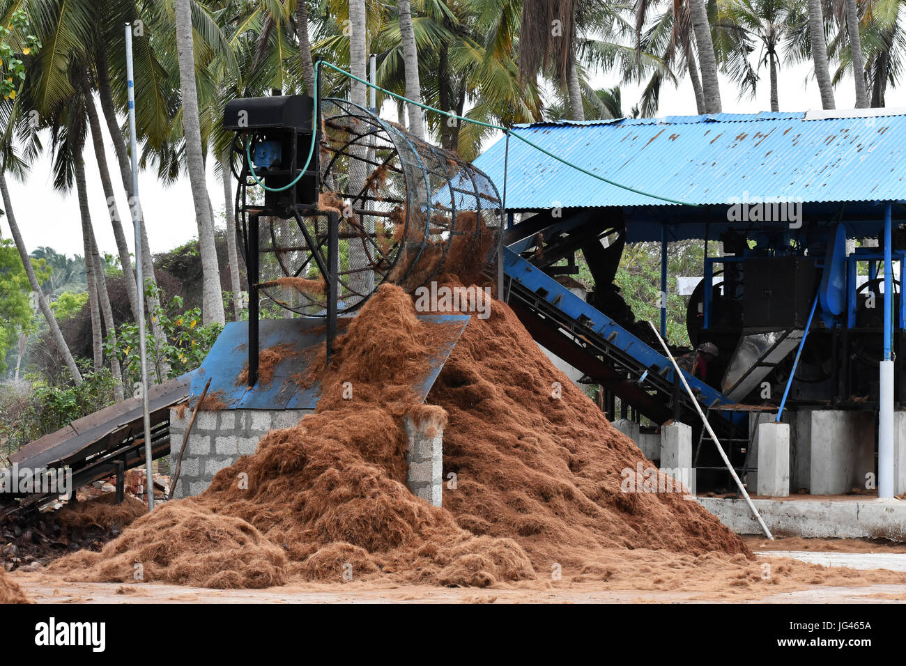 Coconut husk retting hi-res stock photography and images - Alamy