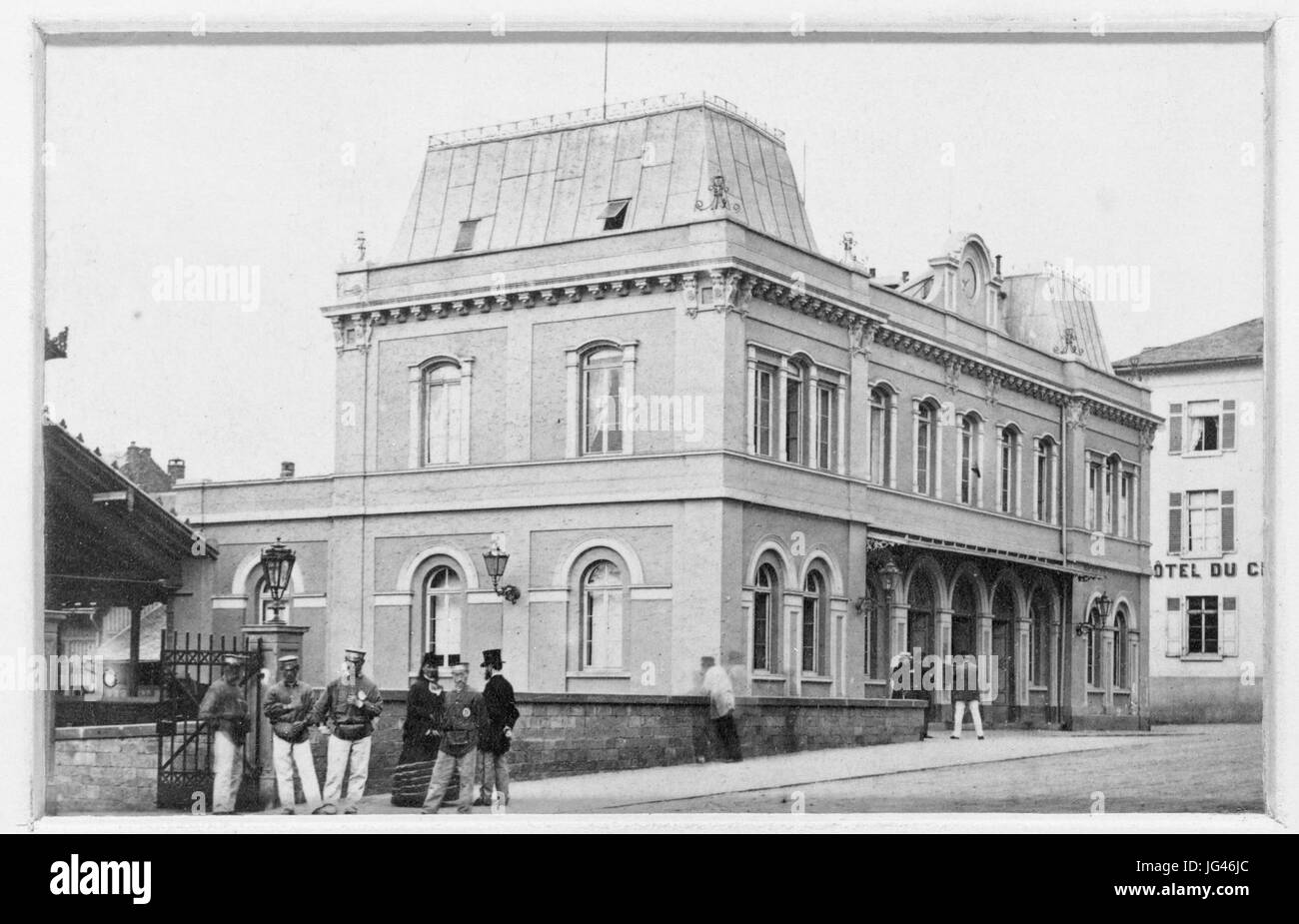 Station renovation Black and White Stock Photos & Images - Alamy